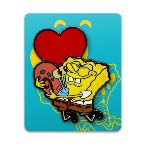 SpongeBob SquarePants Bobble Przypinka Badge Spongebob Heart 5 cm