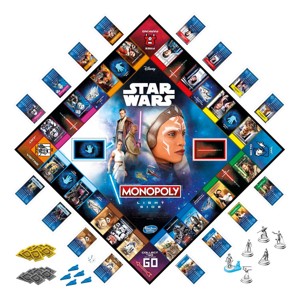 Star Wars Board Gra Monopoly Light Side Edition *English Version ...
