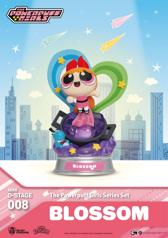 The Powerpuff Girls Mini Diorama Stage Figurka Statuetka The Powerpuff ...