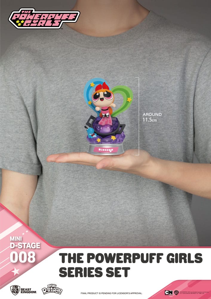 The Powerpuff Girls Mini Diorama Stage Figurka Statuetka The Powerpuff ...