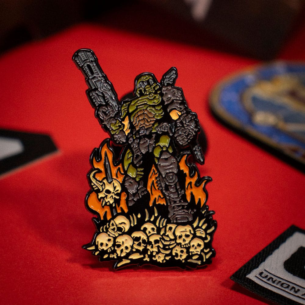 Doom Eternal Przypinka Badge Doom Guy Limited Edition | GeekUp.pl