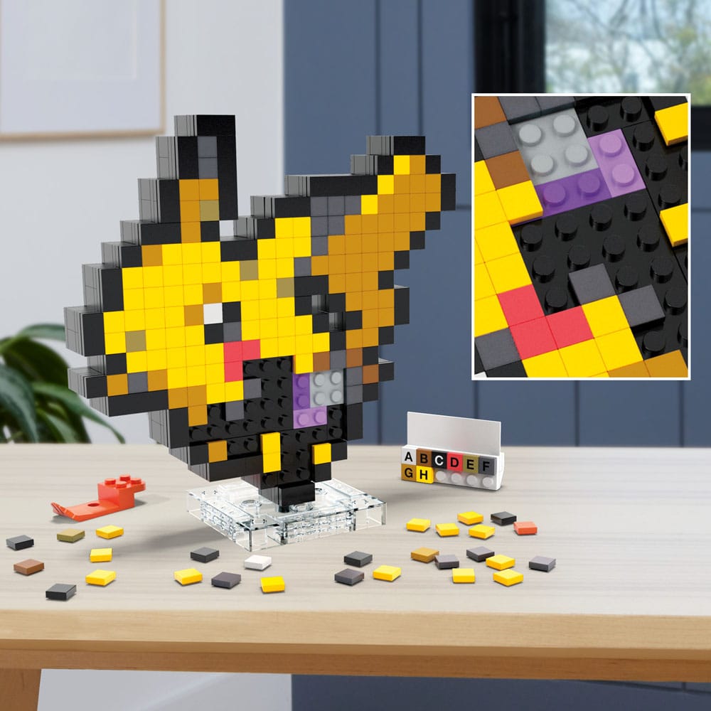 Pokemon MEGA Klocki Zestaw Pikachu Pixel Art | GeekUp.pl