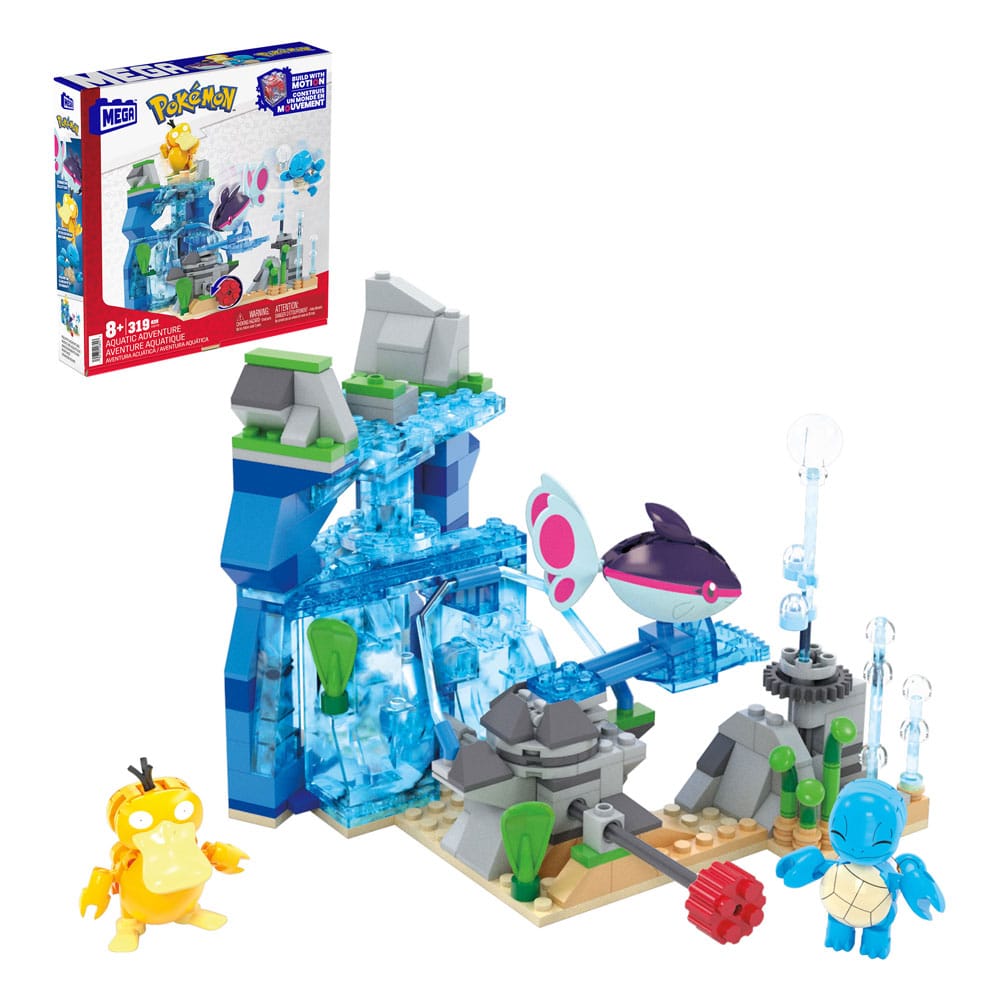 Pokemon MEGA Klocki Zestaw Aquatic Adventure | GeekUp.pl