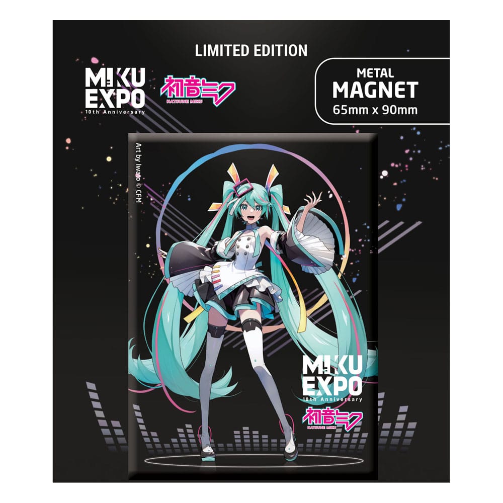 Hatsune Miku Fridge Magnes Miku Expo 10th Anniversary Art by Iwato Ver ...