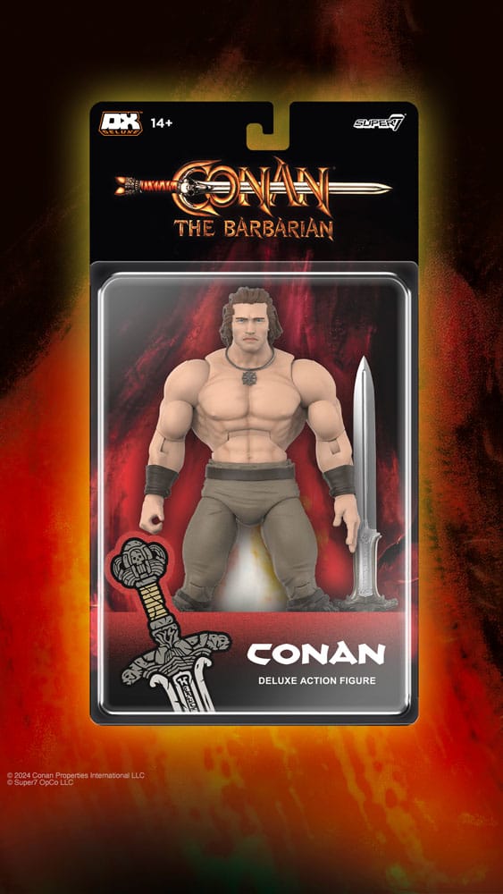Conan the Barbarian 1982 Deluxe Action Figurka Conan Iconic Pose 18 cm