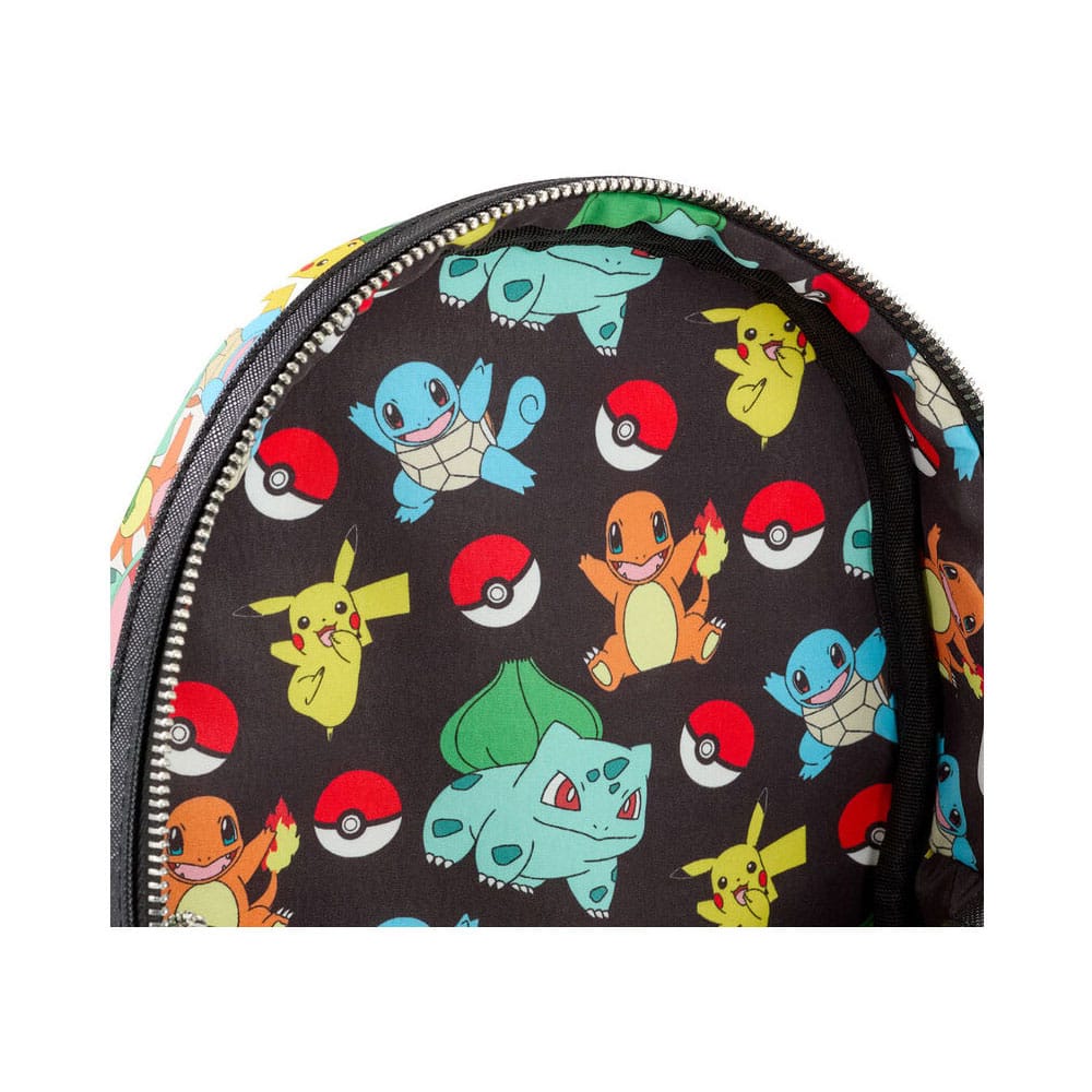 Pokemon by Loungefly Mini Plecak Pikachu and Starters