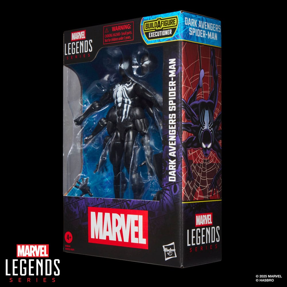 Marvel Legends Action Figure Dark Avengers Spider-Man (BAF: Executioner ...